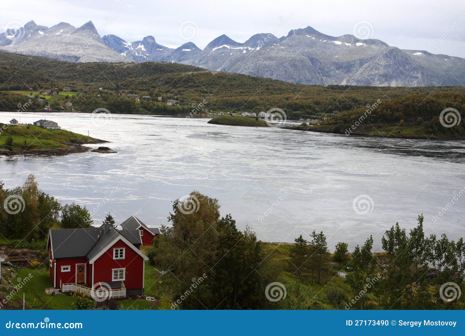 View of the Saltstraumen stock photo. Image of saltstraumen - 27173490