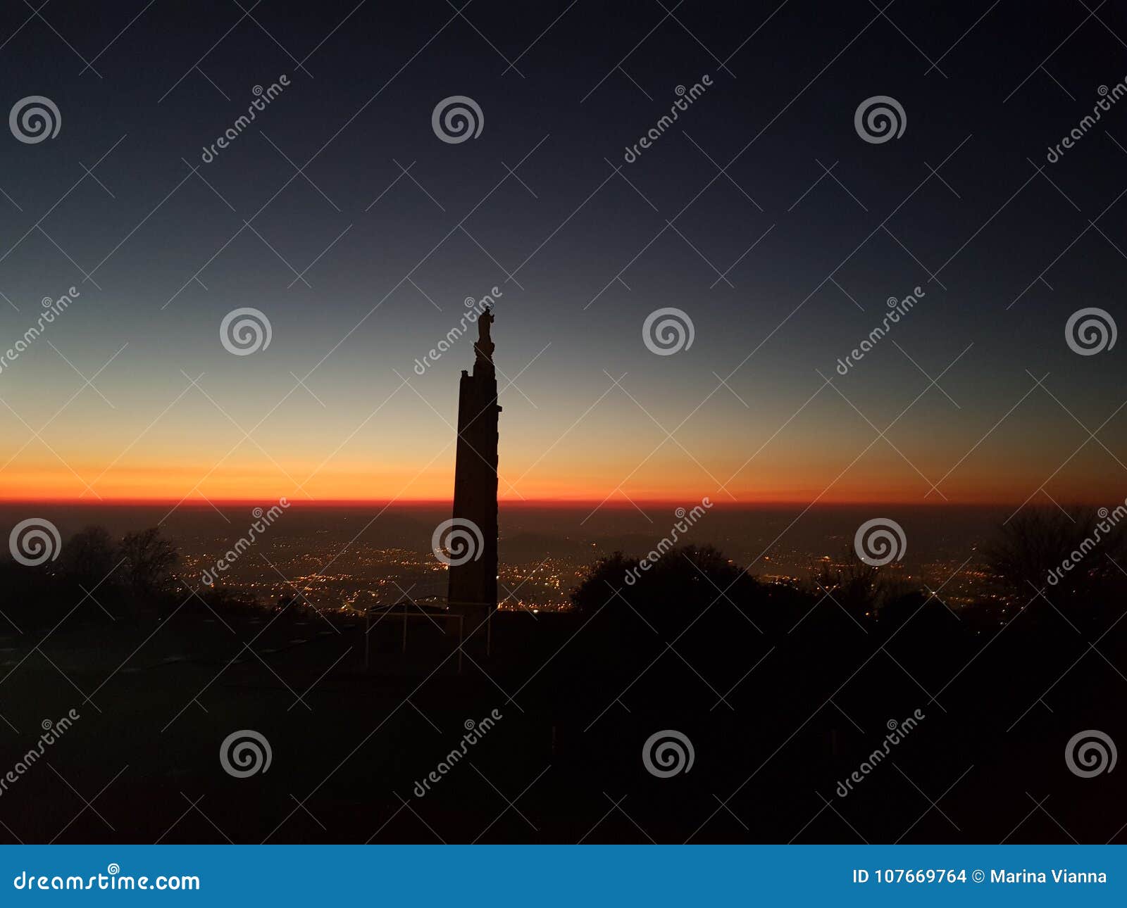 View in Sameiro Sanctuary - Braga, Portugal Stock Photo - Image of ...