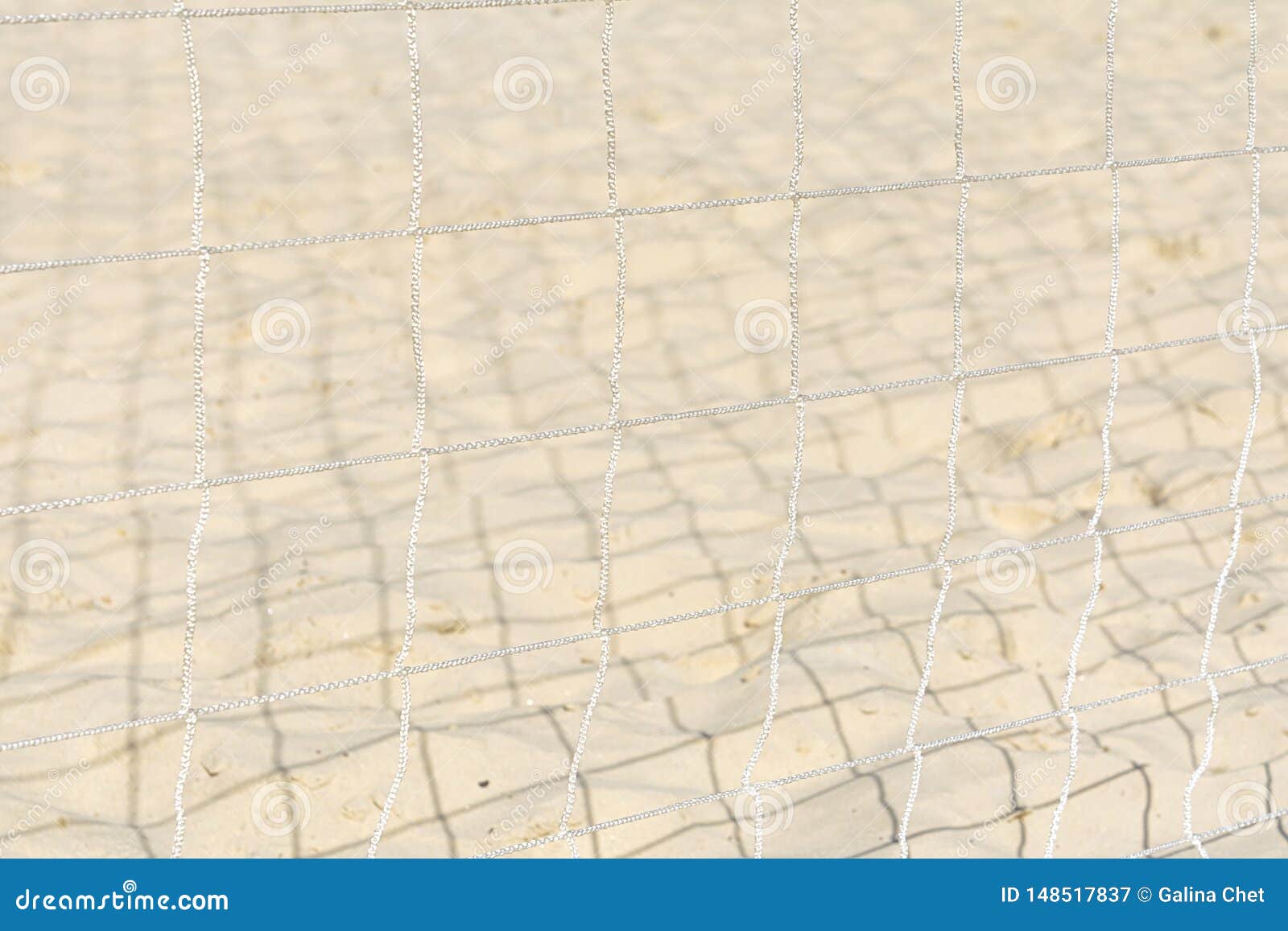 View of the Sand through the Protective Grid. Stock Image - Image of ...