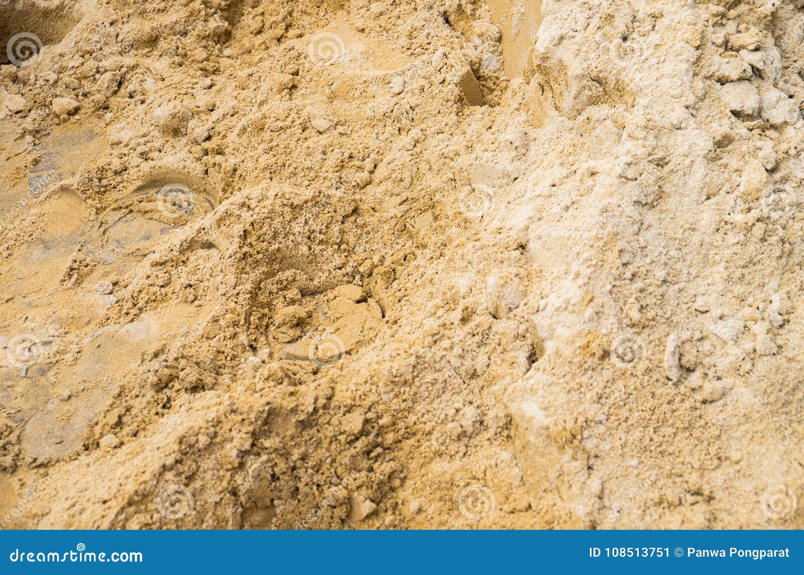 View of sandy beach stock image. Image of background - 108513751