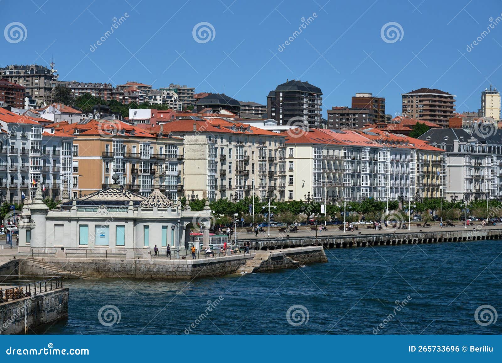 View of Santander editorial photo. Image of spain, nature - 265733696