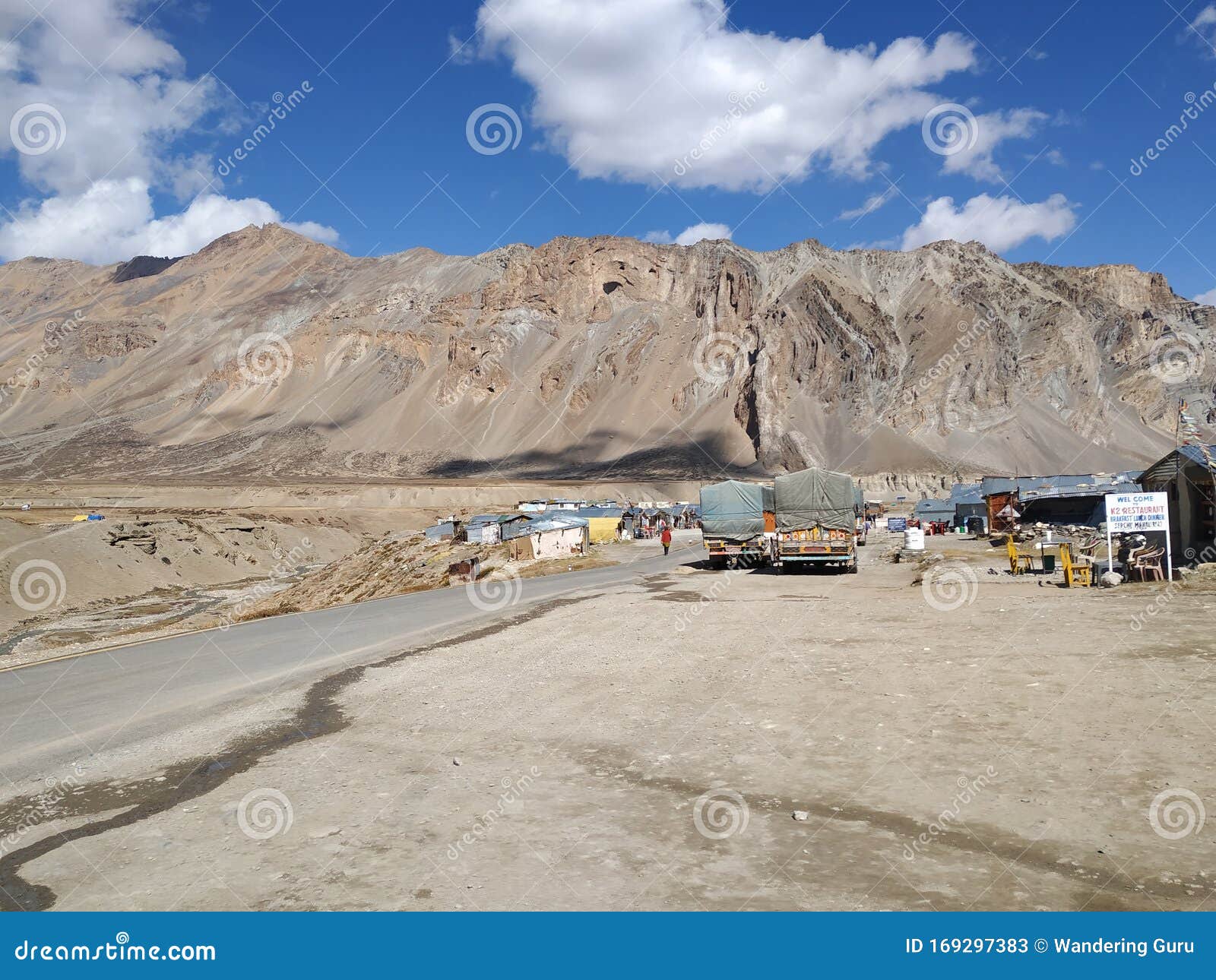 View of Sarchu Manali To Leh Highway Stock Image - Image of view ...