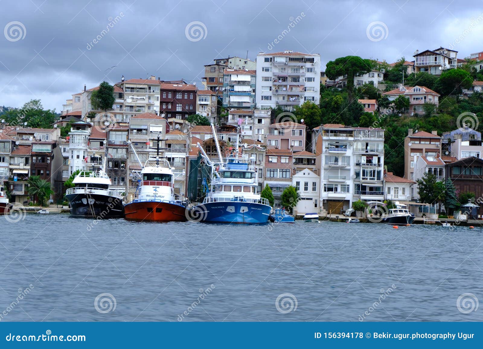 Sariyer, Istanbul, Turkey editorial stock photo. Image of sariyer ...