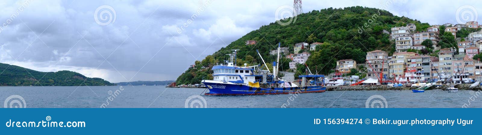 Sariyer, Istanbul, Turkey editorial stock image. Image of asia - 156394274