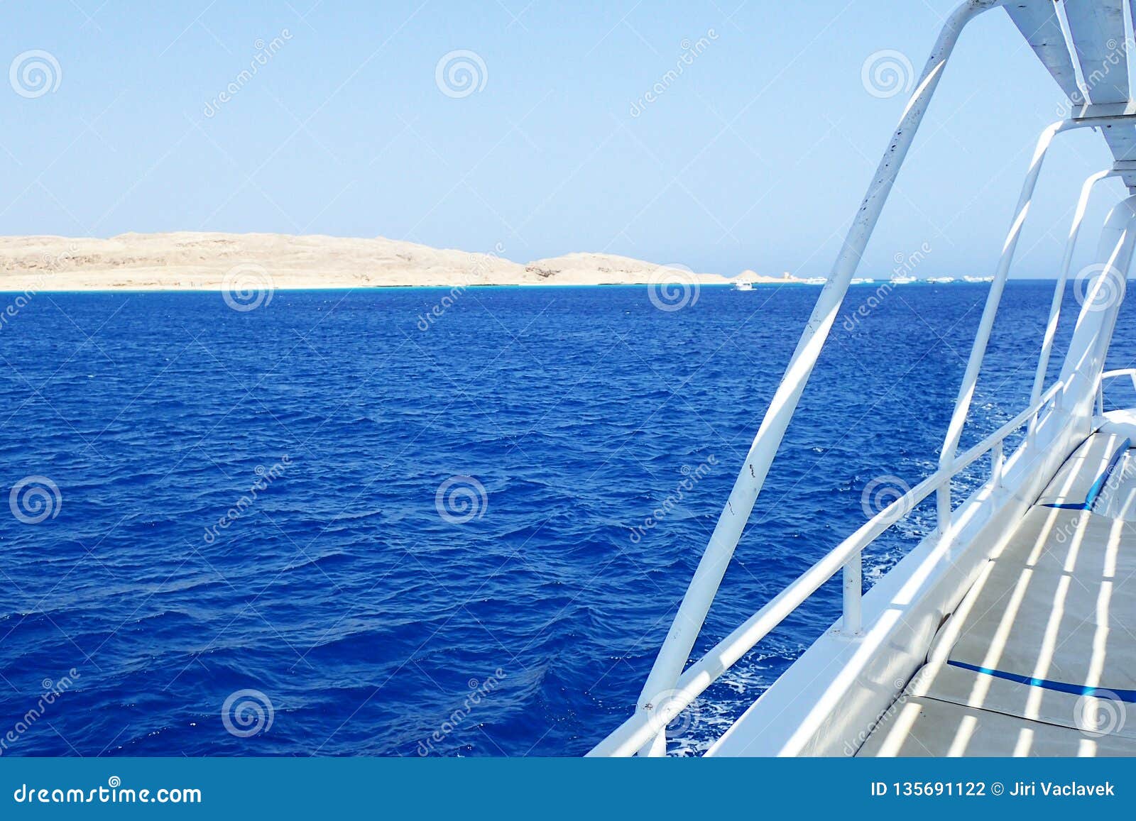 View from sea boat stock photo. Image of egypt, nature - 135691122