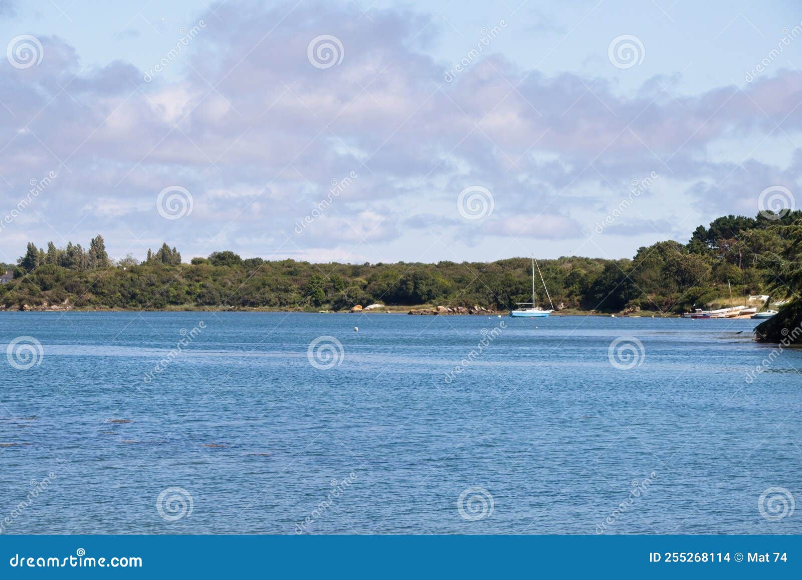 View of the Sea and the Coast Stock Photo - Image of tourism, panorama ...