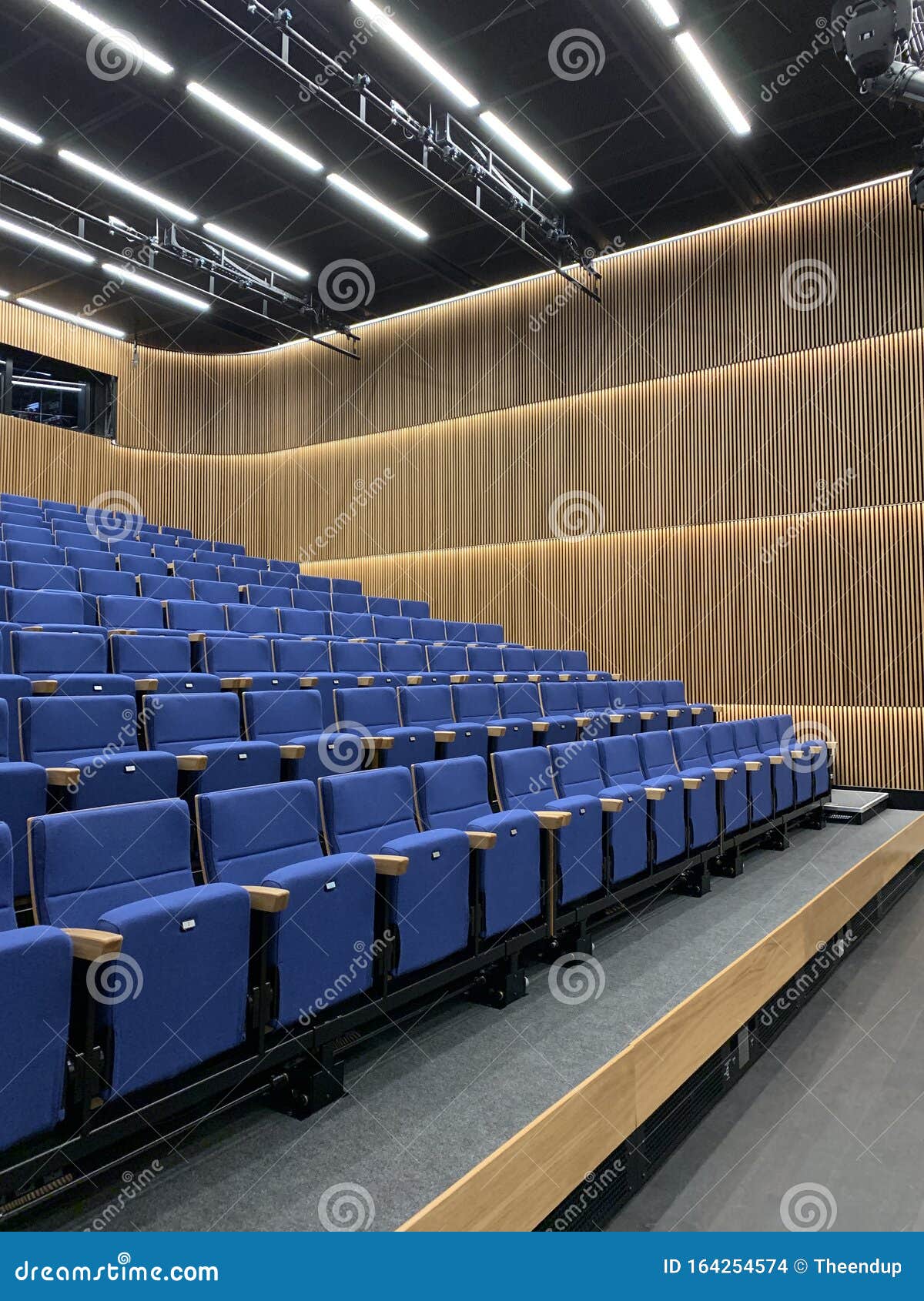 View of Seating Section of a Conference Room Stock Photo - Image of ...