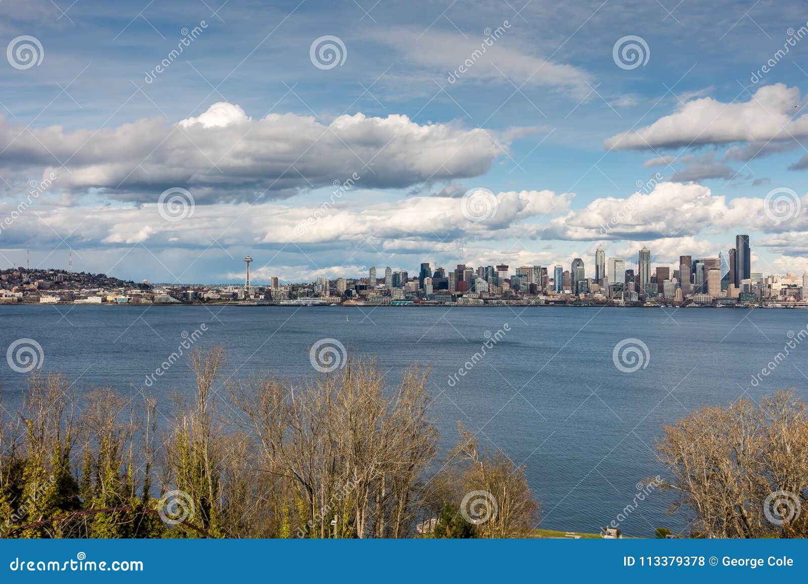 Seattle and Clouds 2 stock photo. Image of seattle, landscape - 113379378