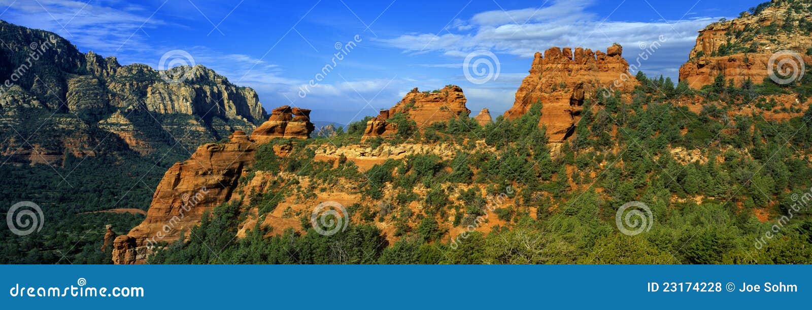 View of Sedona stock photo. Image of geology, color, ecology - 23174228