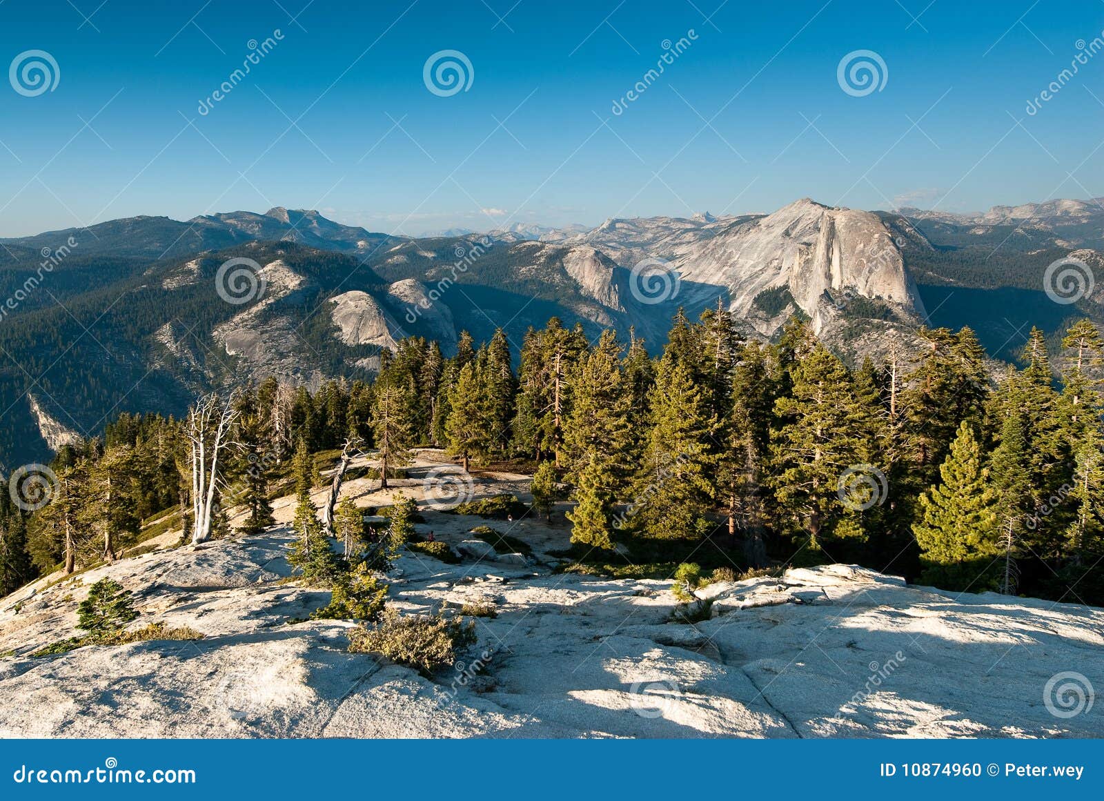 View from sentinel dome stock photo. Image of wide, sentinel - 10874960