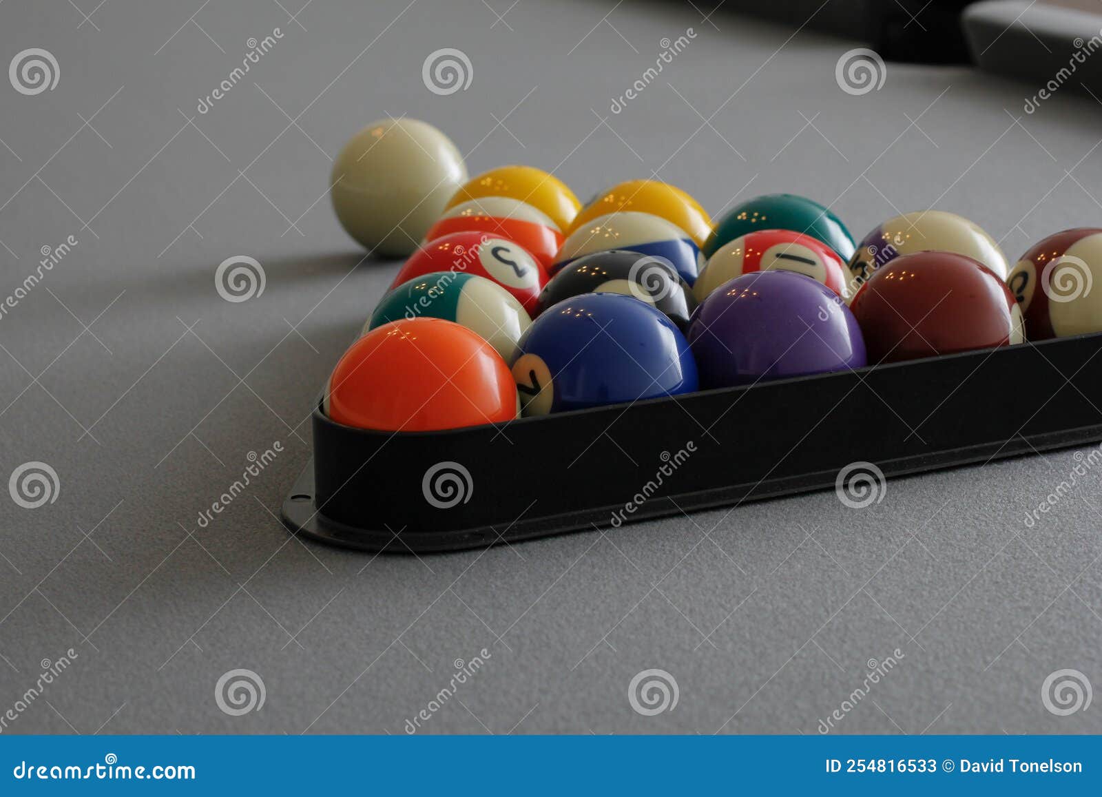 Pool balls, billiard table stock image. Image of billiards - 254816533