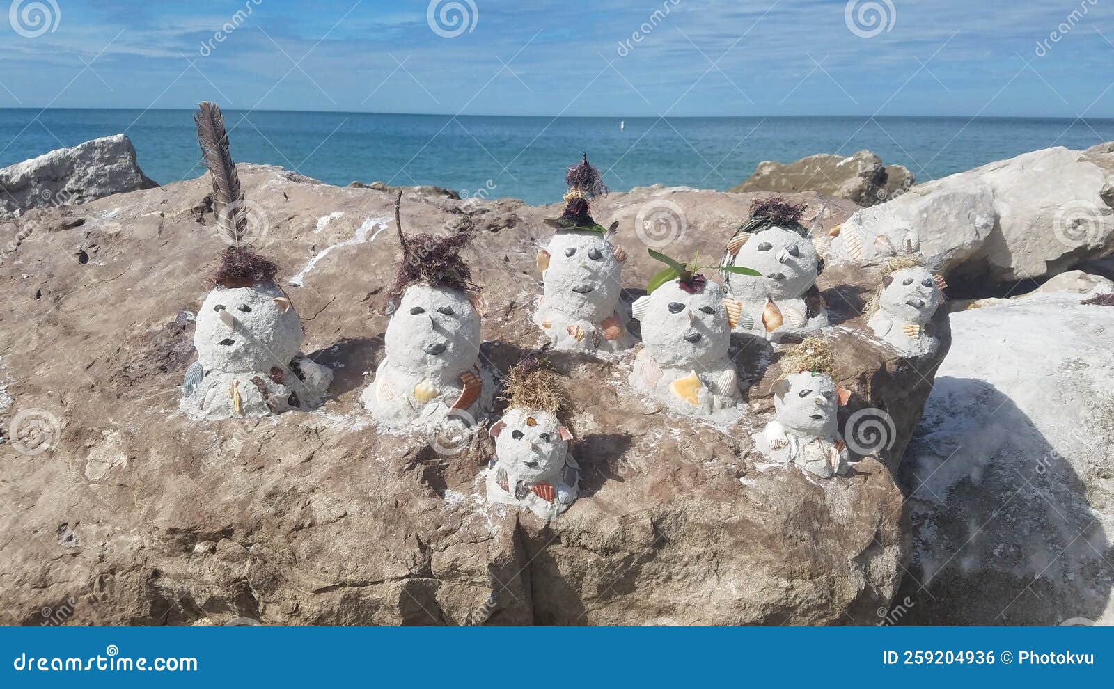 Sans statues on the stone stock photo. Image of sculpture - 259204936