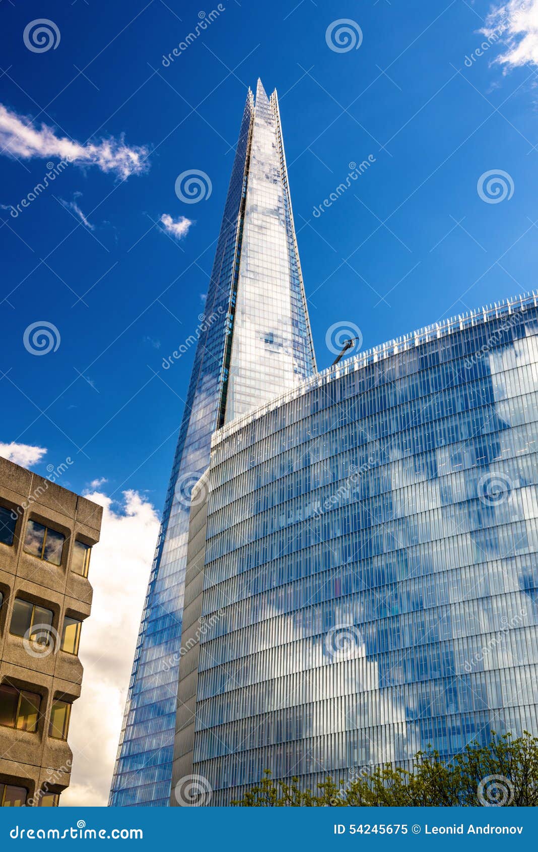 View of the Shard, the Tallest London Skyscraper Editorial Image ...