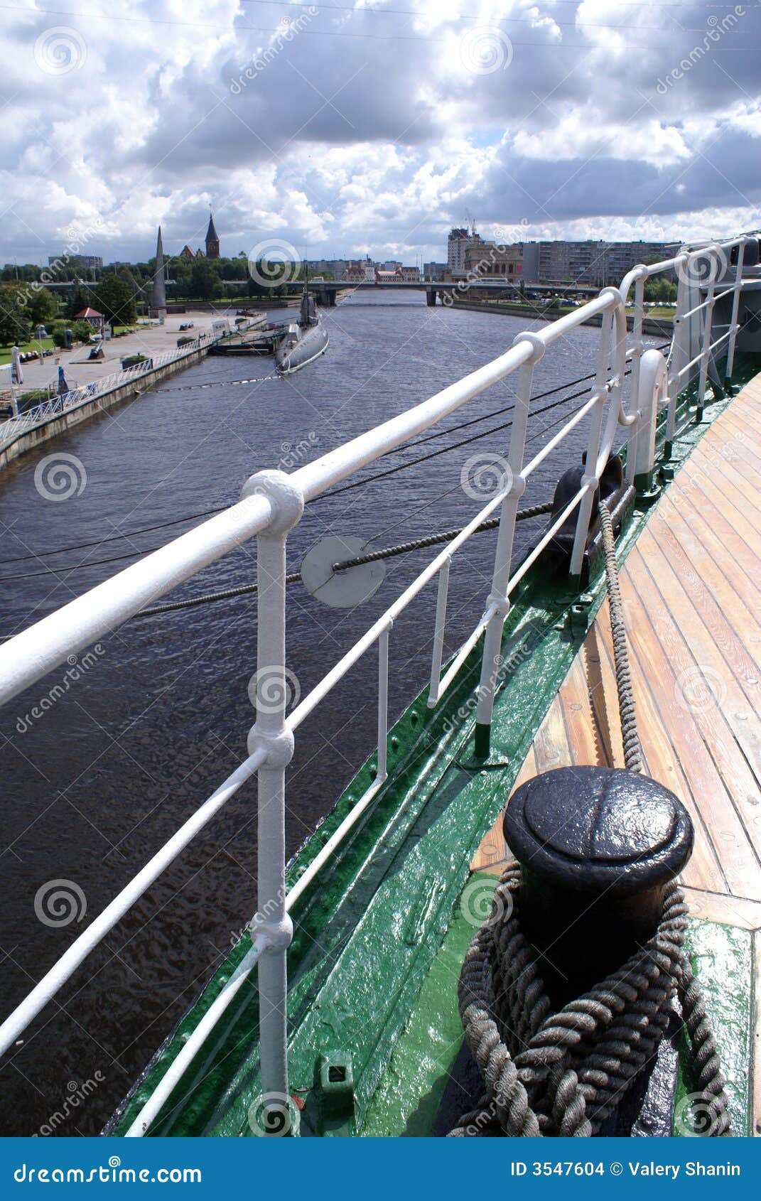 View from ship stock photo. Image of fare, leaving, ferry - 3547604