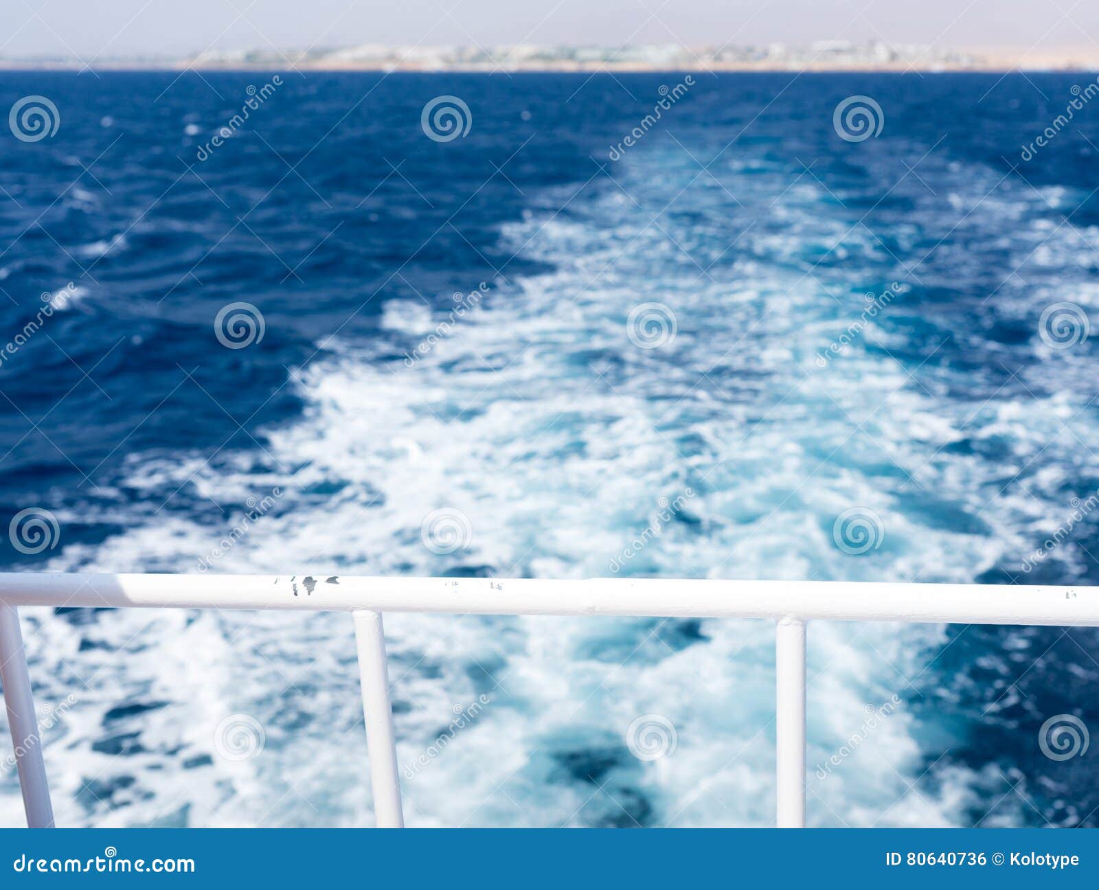 View of Ship`s Wake from Vessel Stock Photo - Image of horizon, marine ...