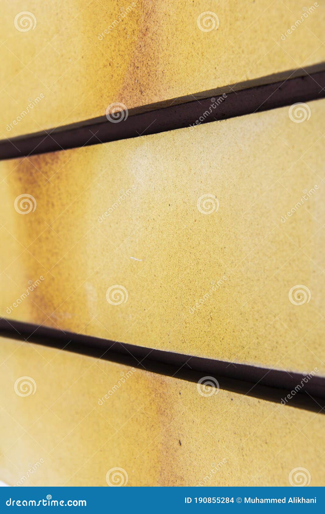 View from a Side Angle of Bricks Side by Side - on a Wall. Stock Photo ...