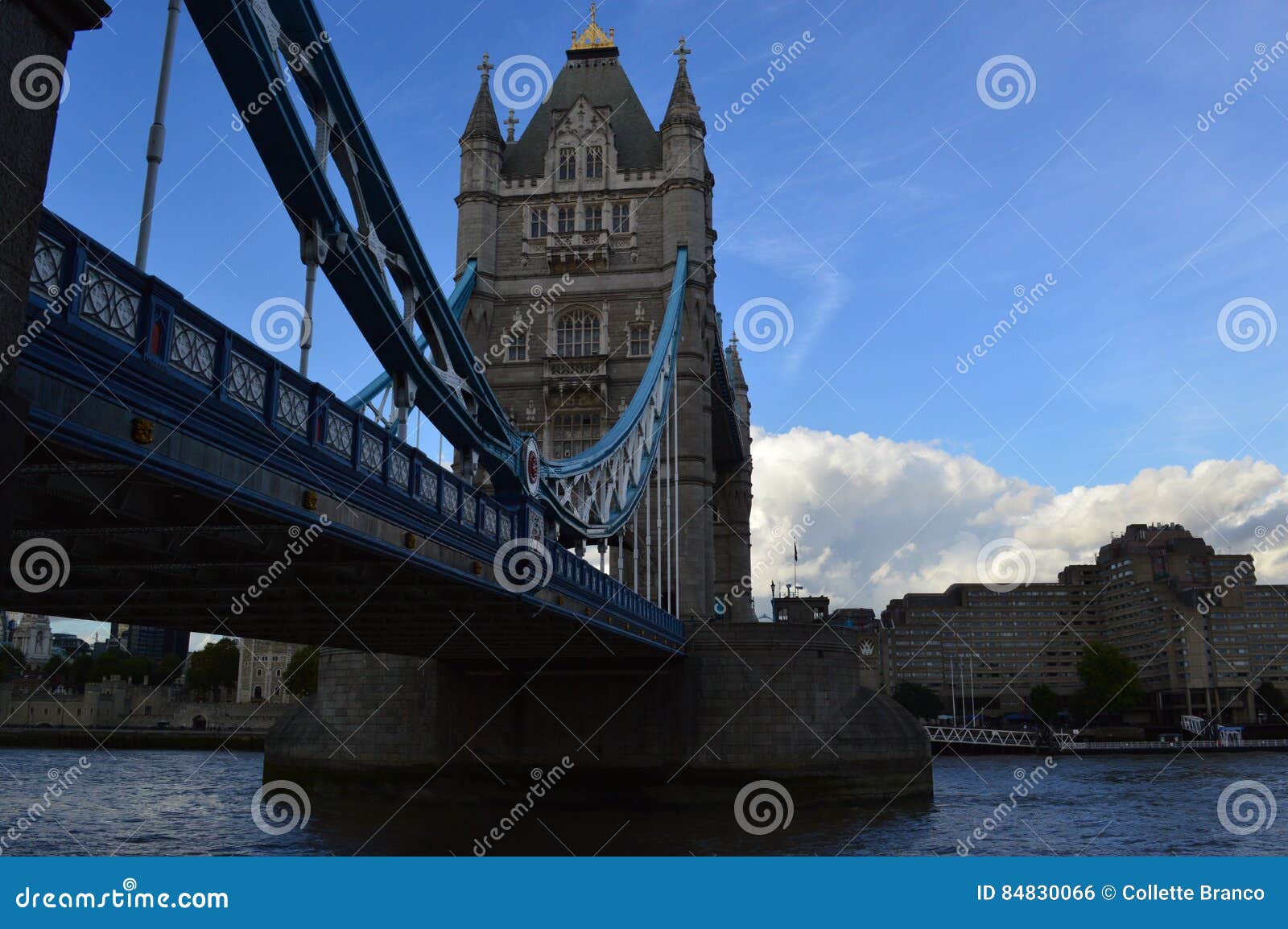 View of the Side of Bridge stock photo. Image of castle - 84830066