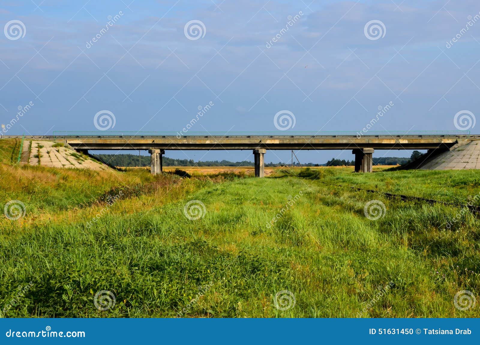 View from the Side Road Bridge Stock Photo - Image of construction ...