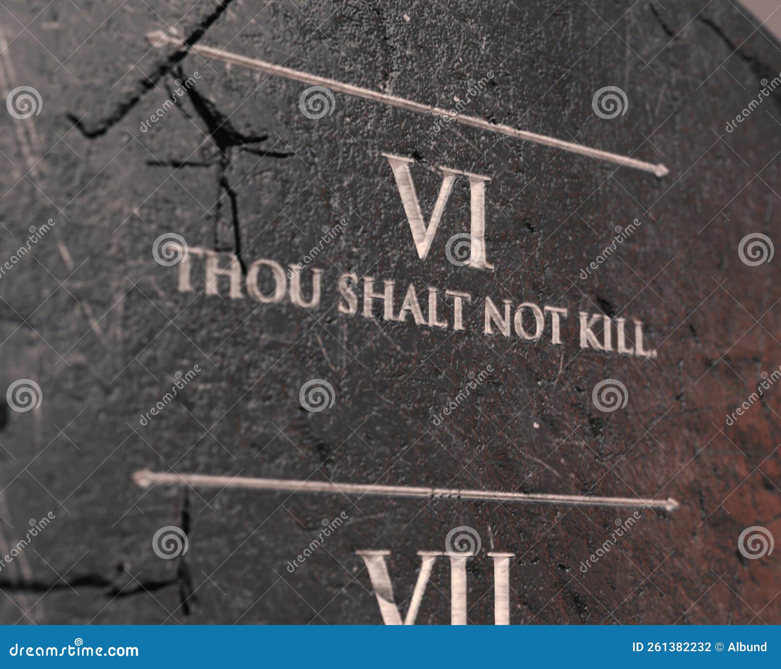 The Sixth Commandment Royalty-Free Stock Photo | CartoonDealer.com ...