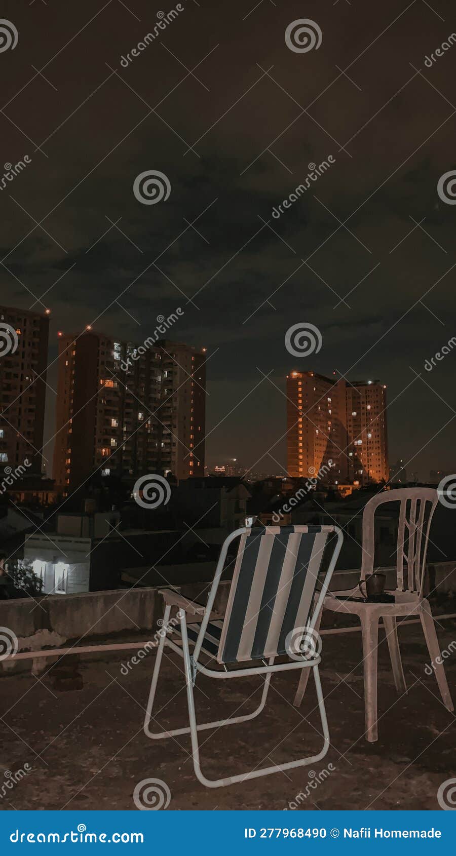View of the Sky on the Rooftop Stock Photo - Image of view, rooftop ...