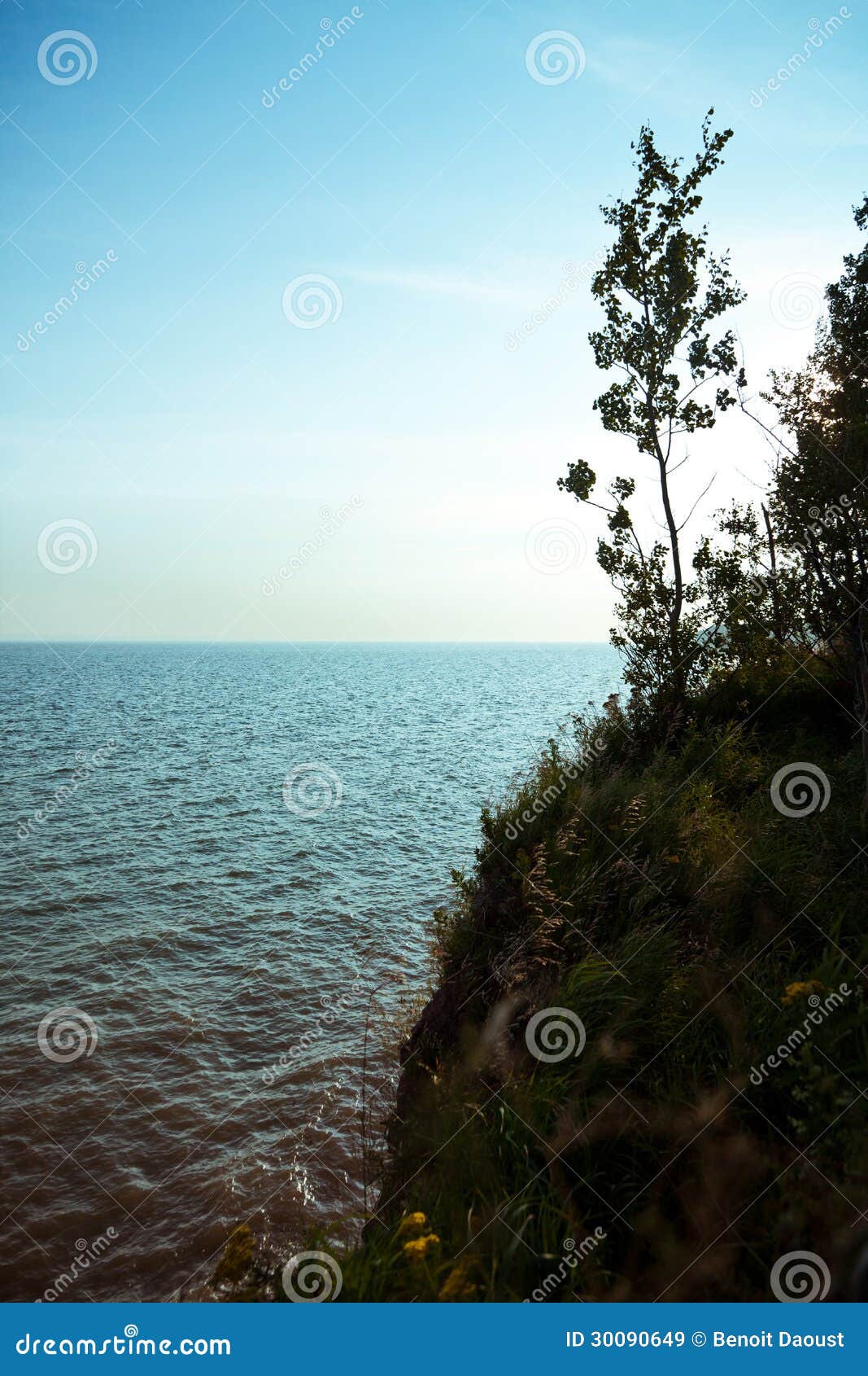 View of the skyline stock image. Image of nature, littoral - 30090649