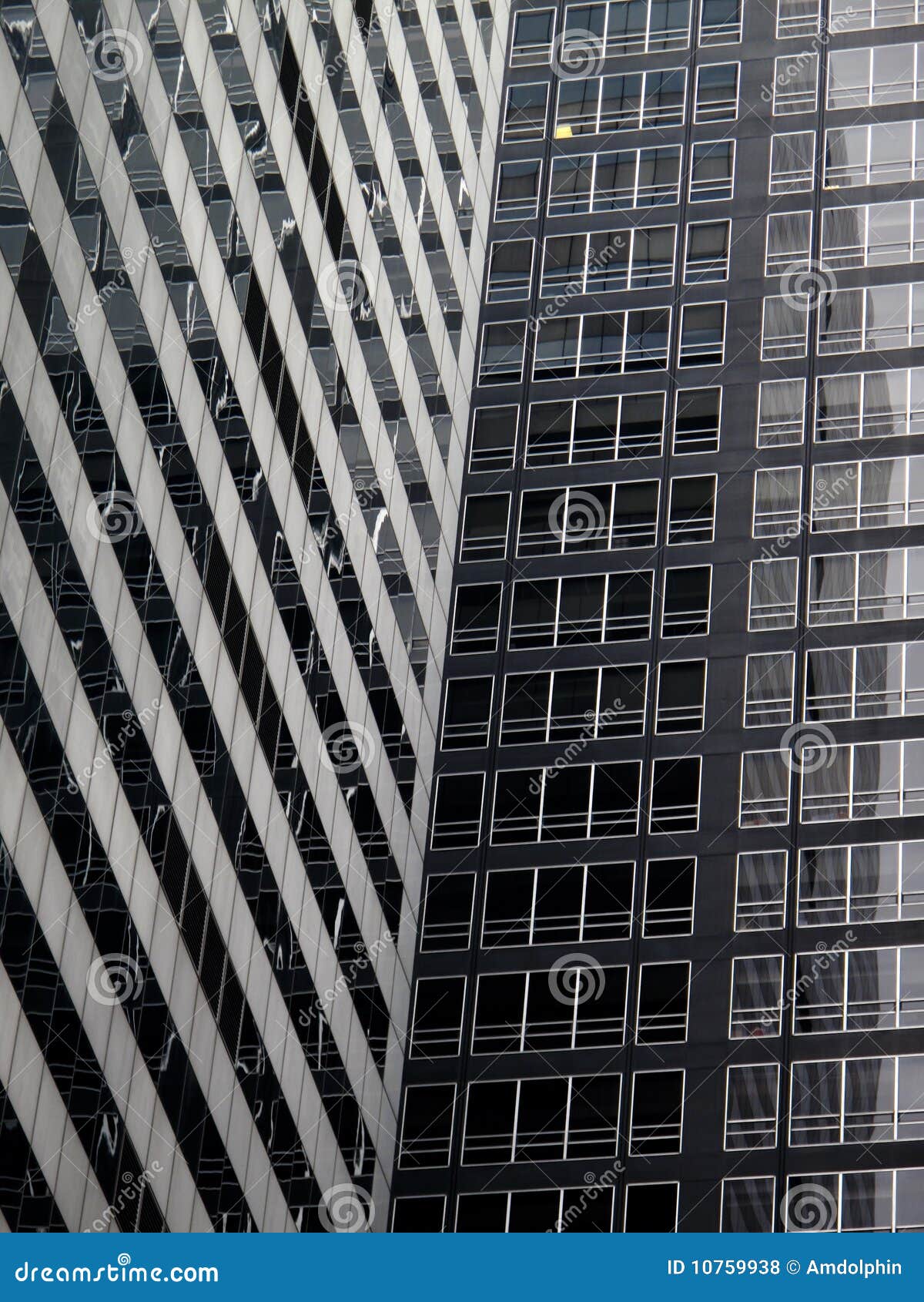 View of skyscraper stock photo. Image of grid, metal - 10759938