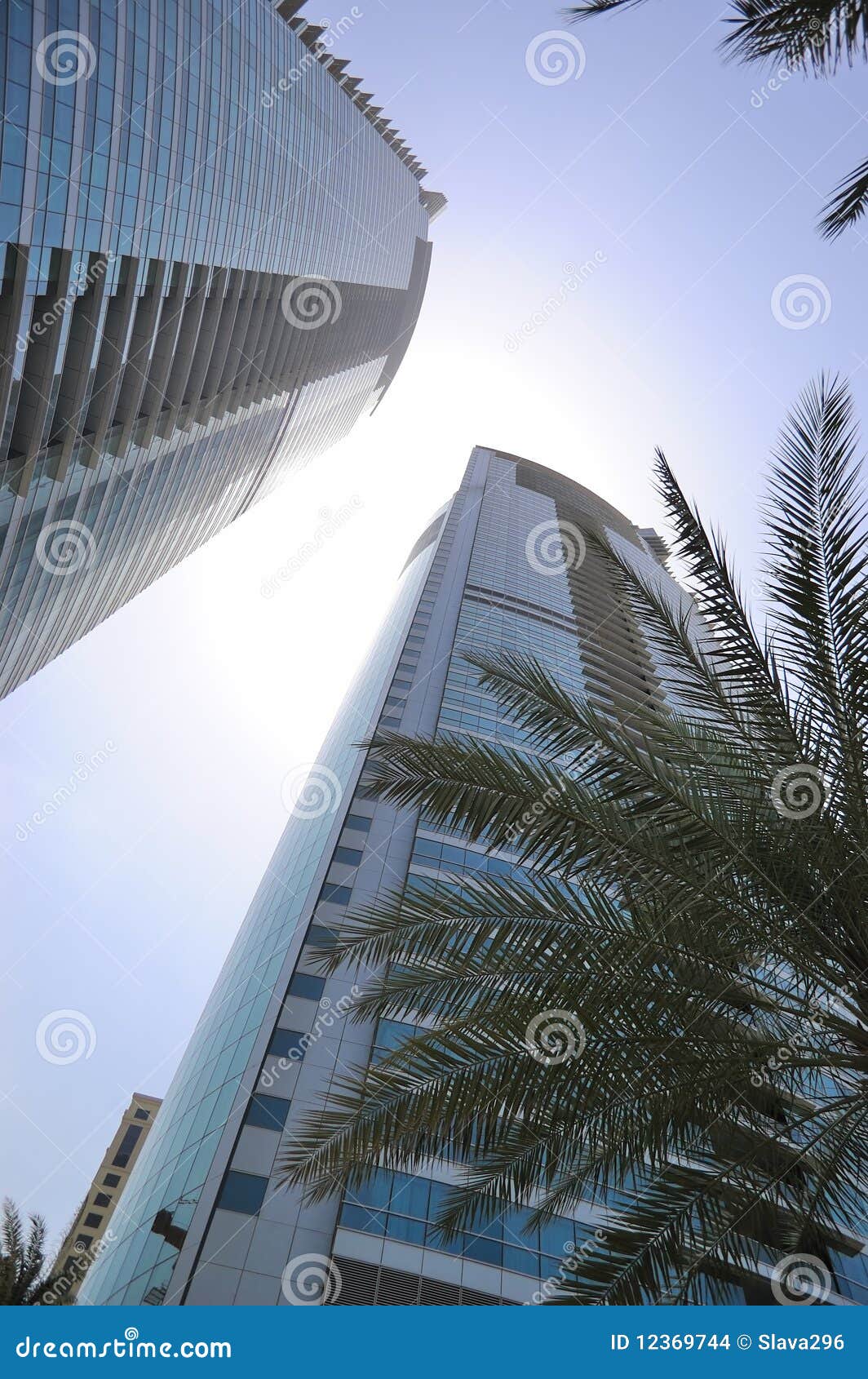 View on skyscrapers stock photo. Image of city, skyscraper - 12369744