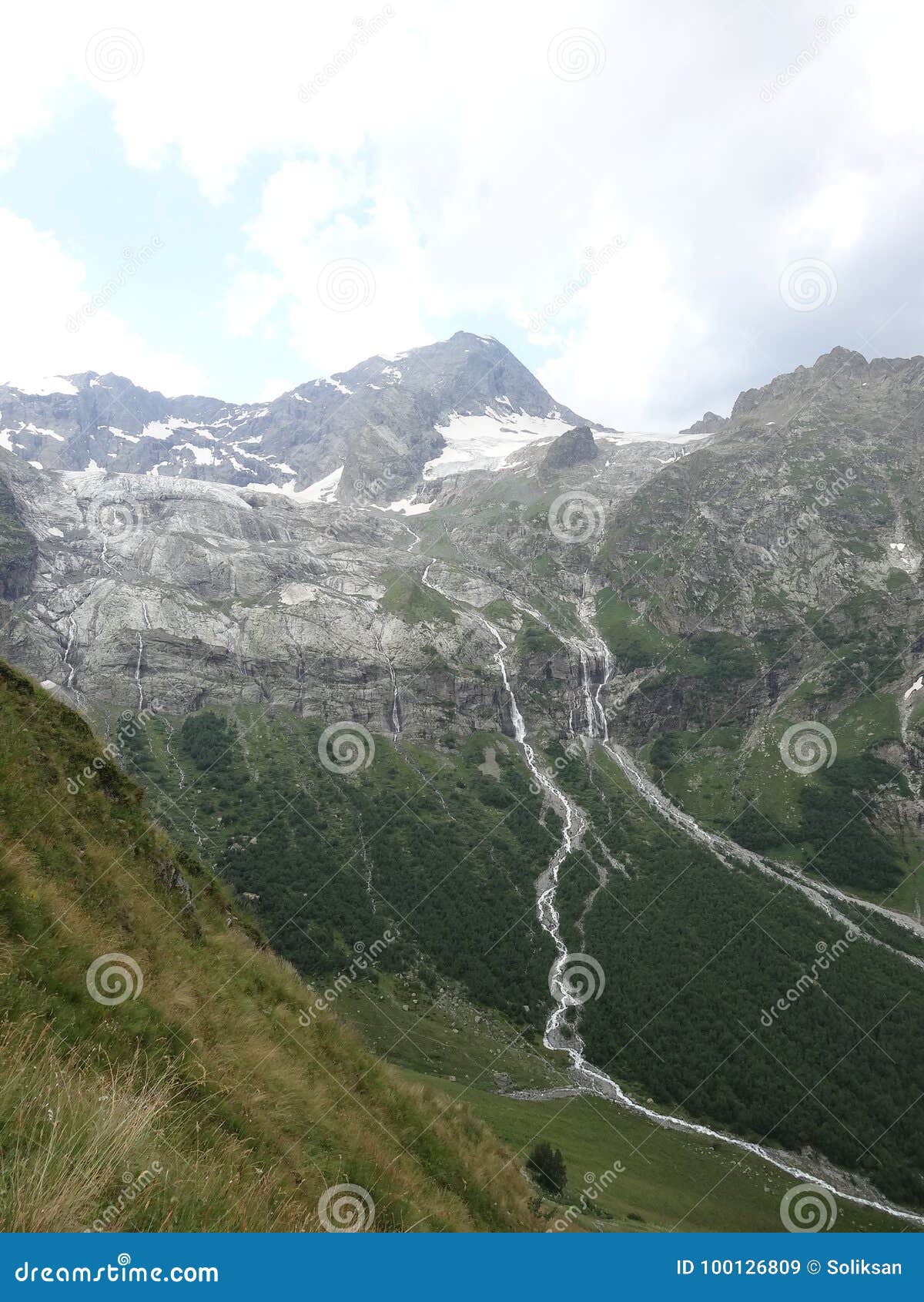 The Sofia River Valley stock image. Image of clouds - 100126809