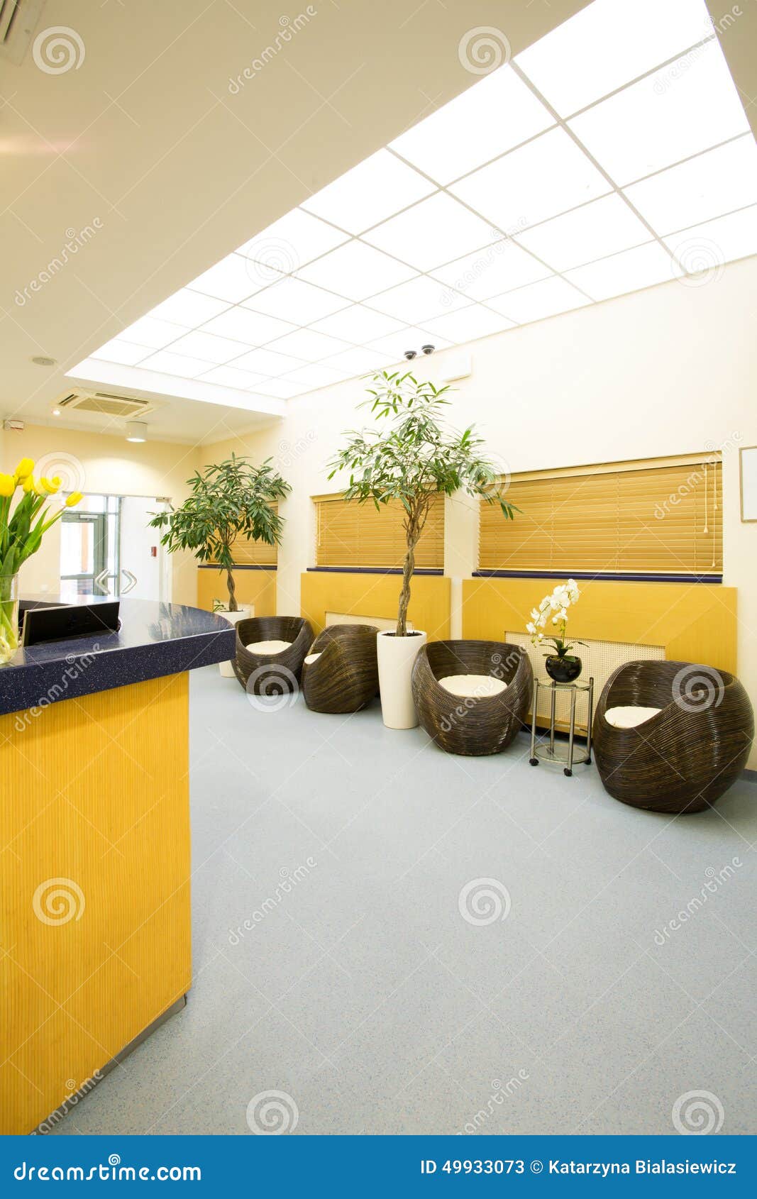 View of spa corridor stock image. Image of health, front - 49933073