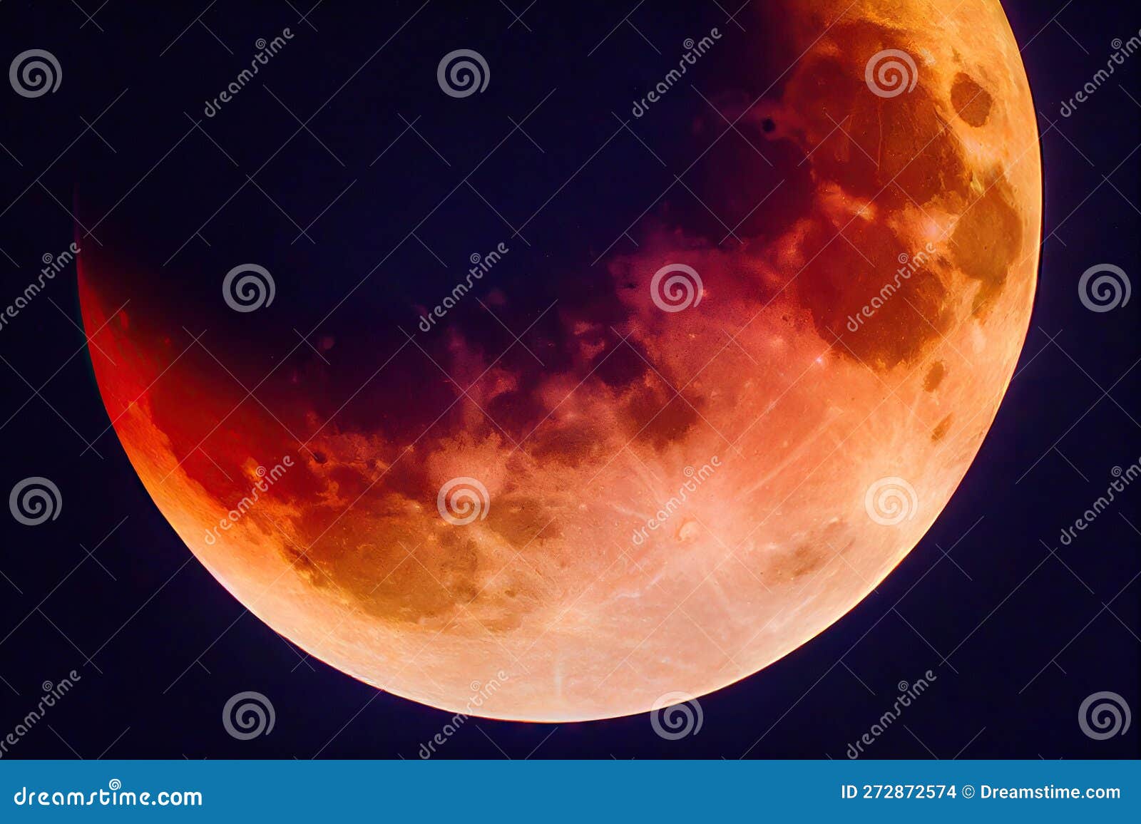 View of Space with Beautiful Illuminated Planets during Solar Eclipse ...
