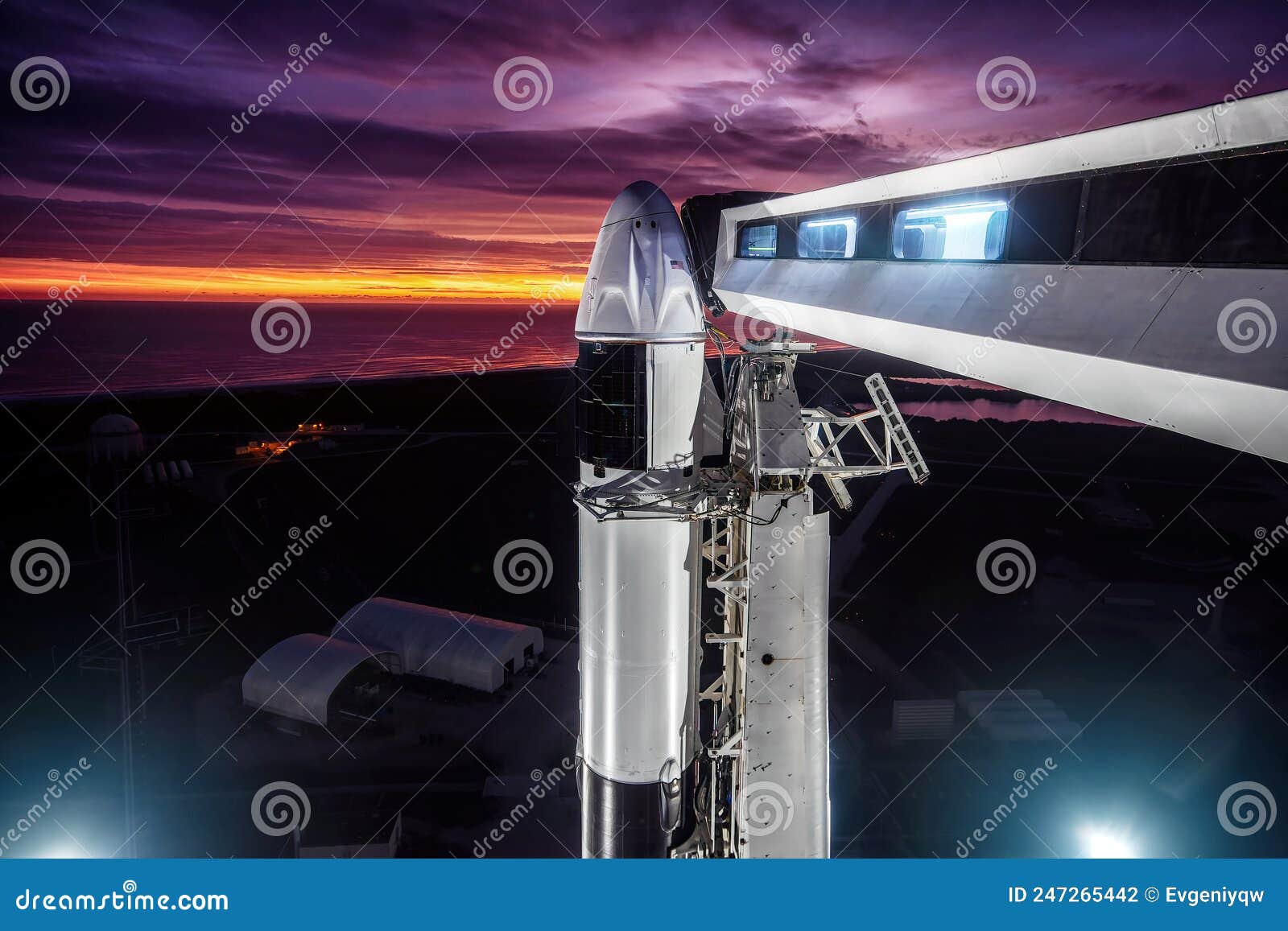 Space Shuttle Launch Cockpit View