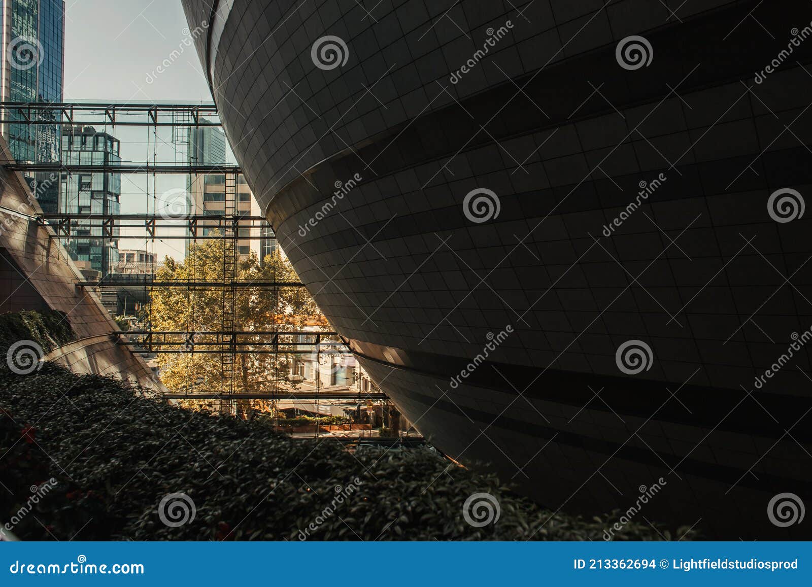The Spherical Modern Architecture Editorial Photo | CartoonDealer.com ...
