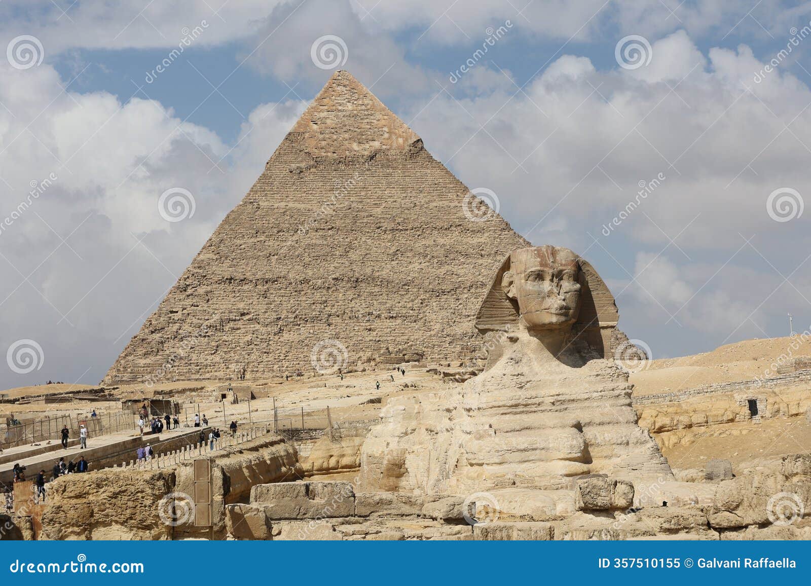 Egyptian Pyramid Model Miniature In The Rocky Desert Editorial Image ...