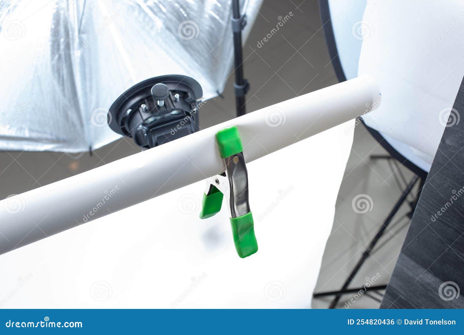 Spring clamp stock photo. Image of stand, metal, reflector - 254820436