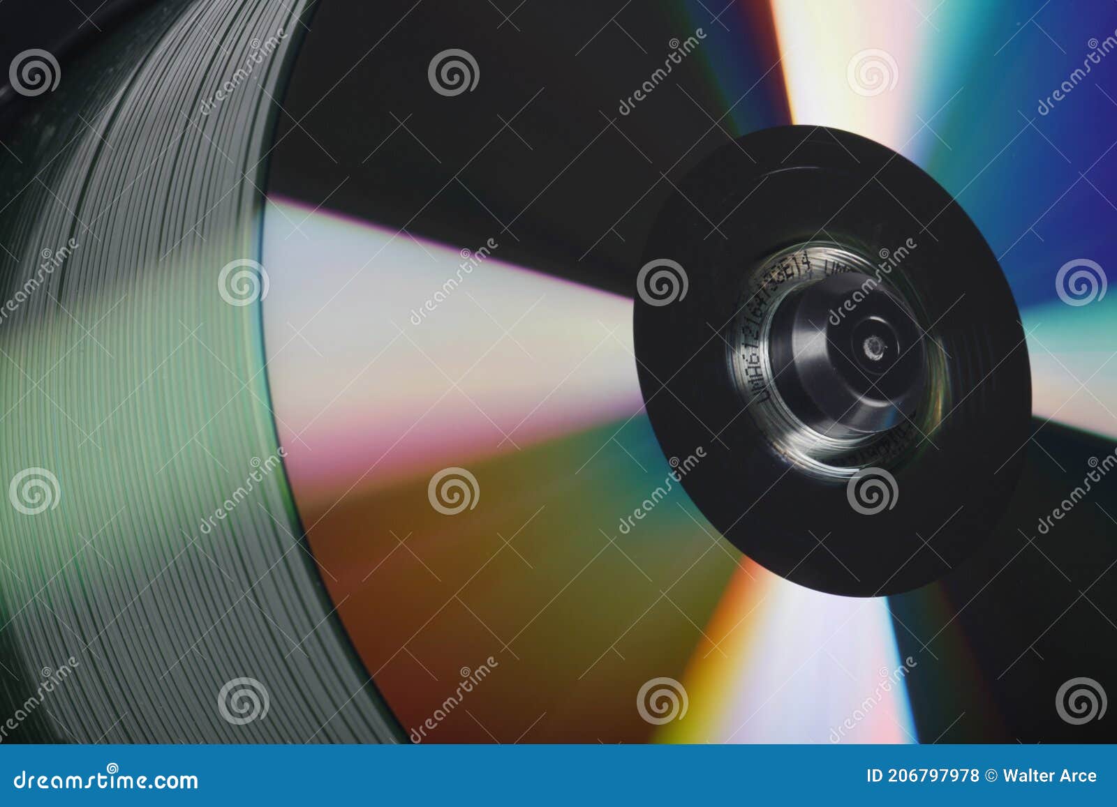 View of a Stack of Cd`s Against a White Background in a Studio ...