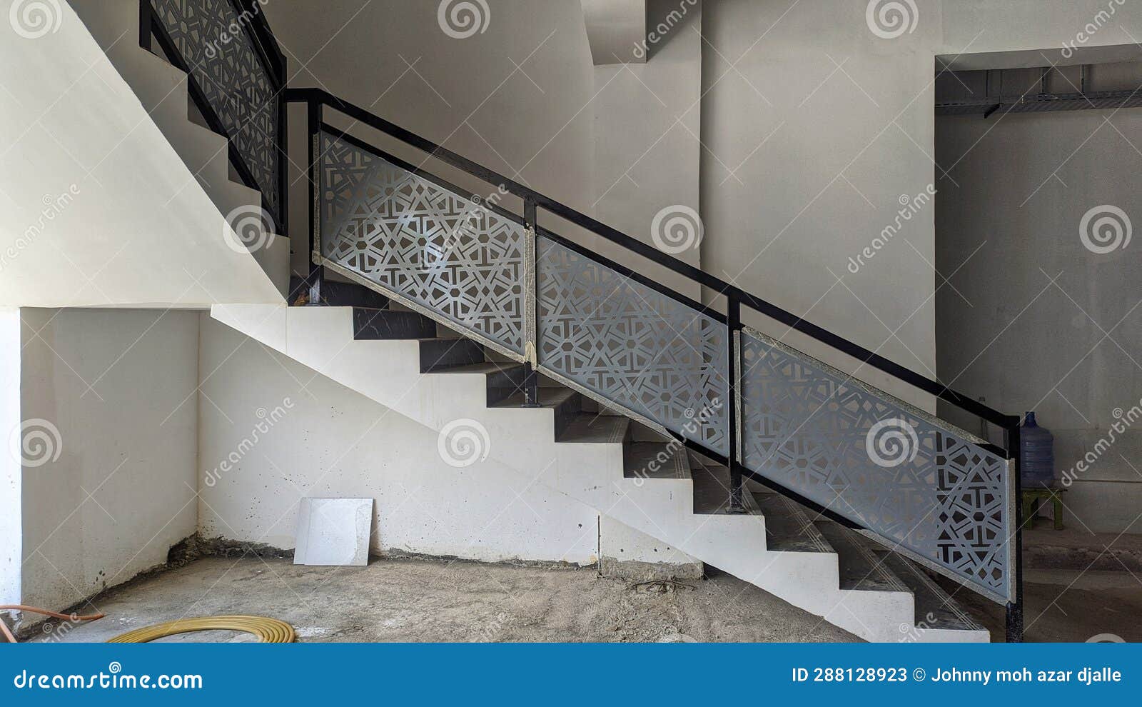 View of Stairs of the School Building Stock Image - Image of room ...