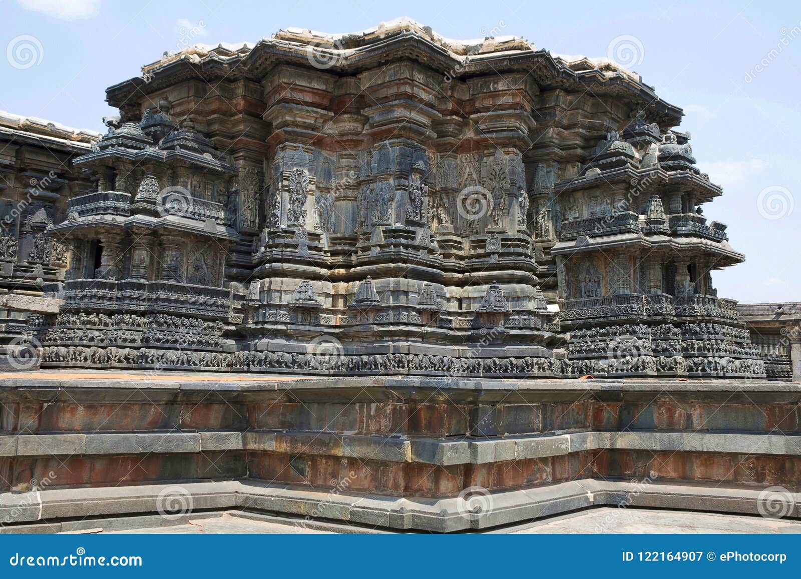 View of Stellate, Star Shape, Form of Shrine Outer Wall at the C Stock ...