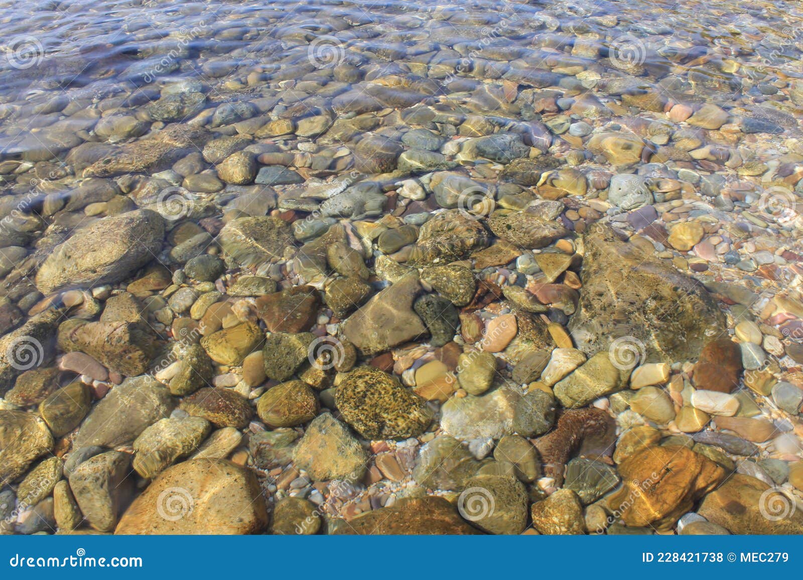 View of Stones Under the Sea Stock Photo - Image of background, hill ...