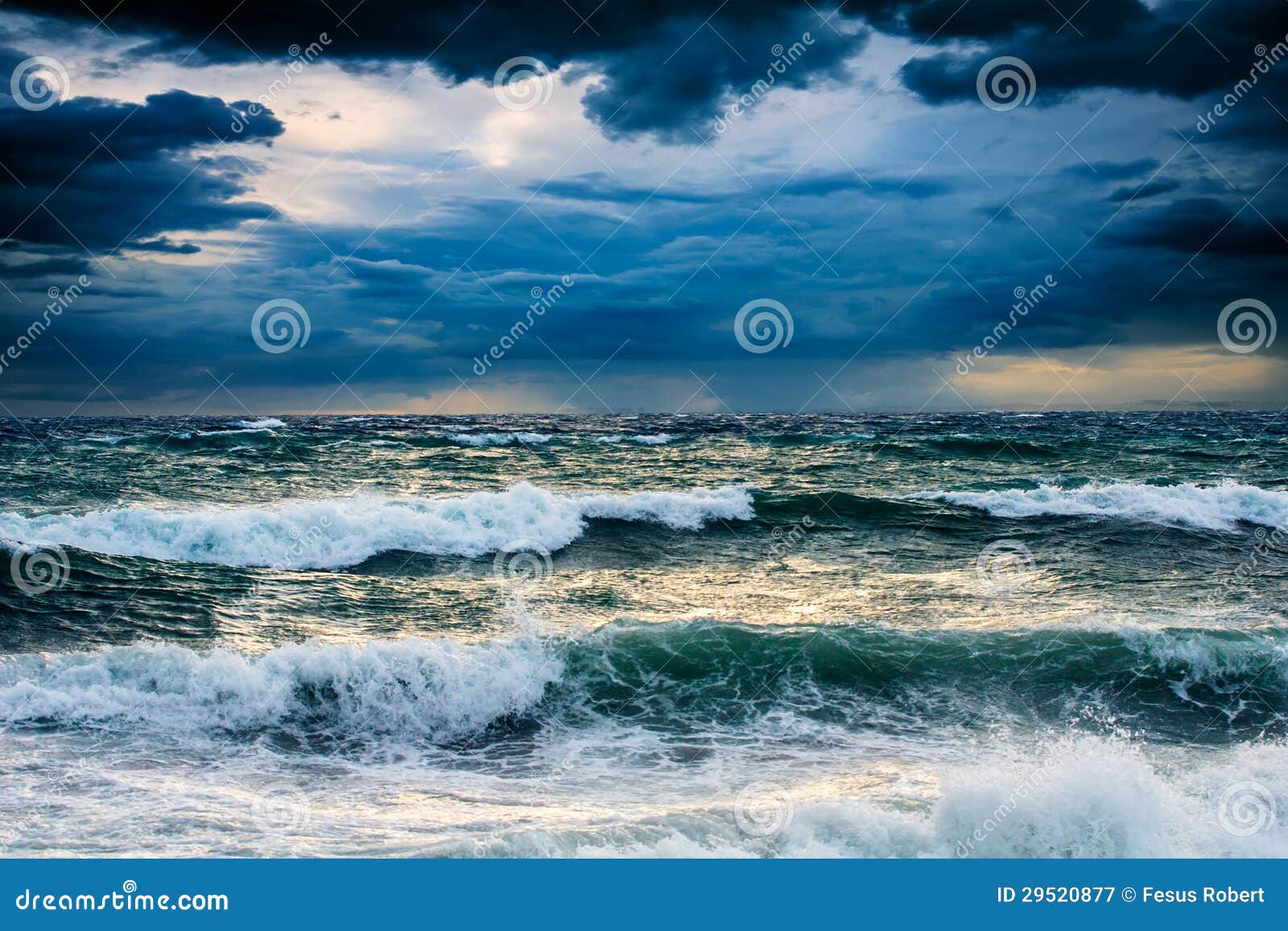 View of storm seascape stock image. Image of color, beach - 29520877