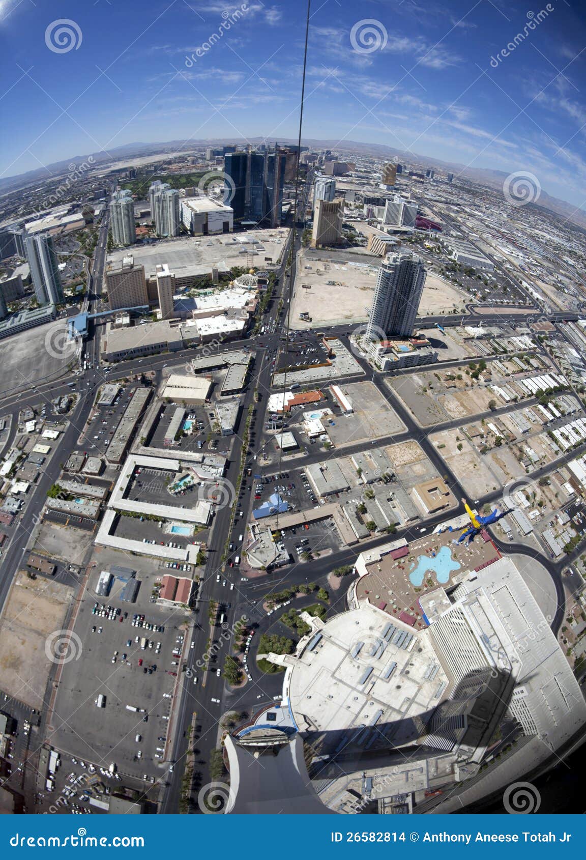 View from the Stratophere editorial stock image. Image of casino - 26582814