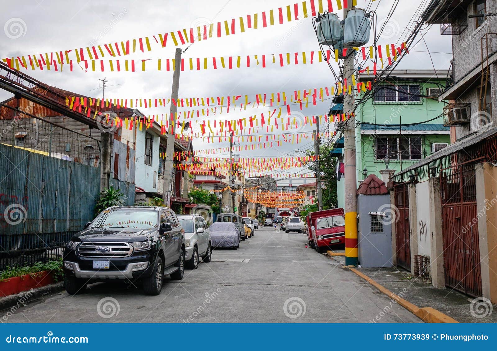 View of Street at Chinatown in Manila, Philippines Editorial Stock ...