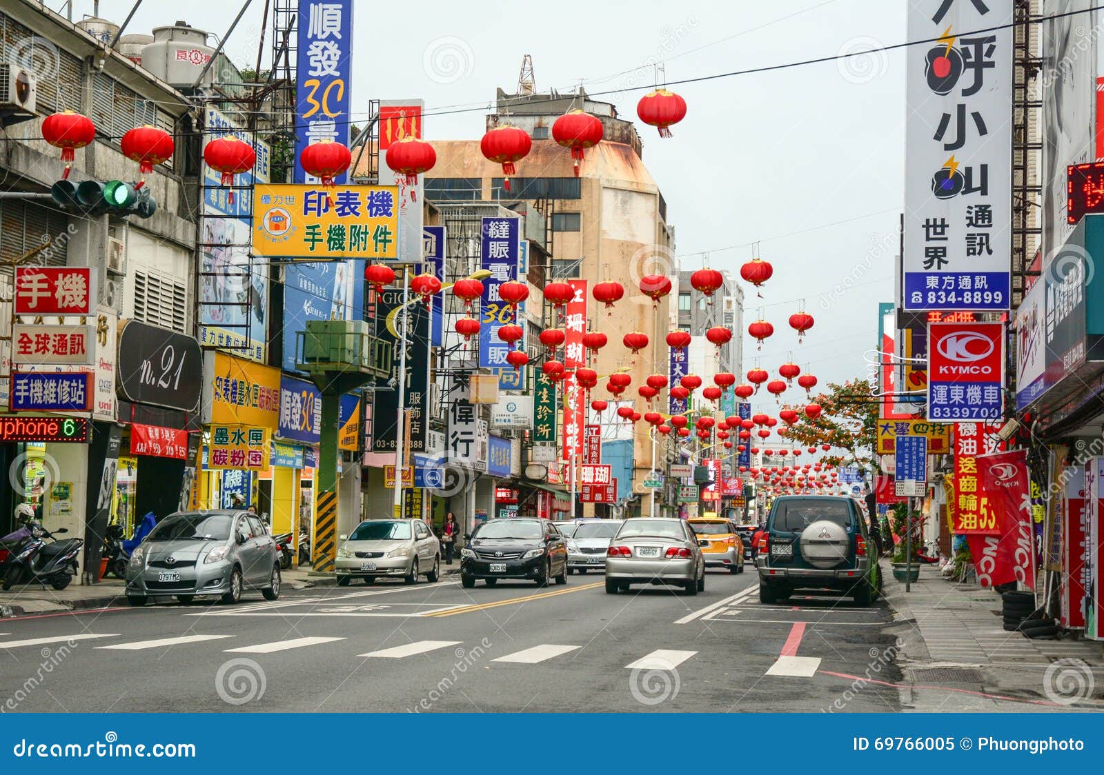 View of the Street in Taipei, Taiwan Editorial Image - Image of taipei ...