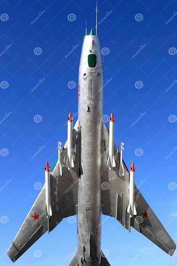 SU-17 Soviet Variable-sweep Wing Fighter-bomber Editorial Stock Image ...