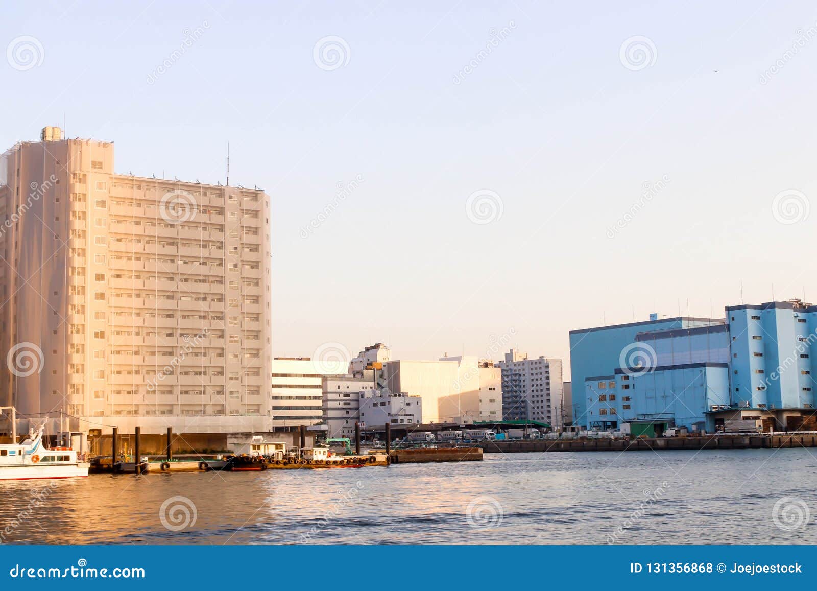 View at Sumida River Viewpoint in Tokyo,Japan Editorial Stock Photo ...