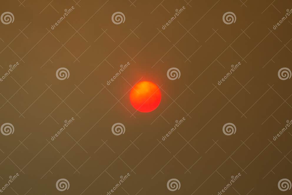 Sun 1 stock photo. Image of hard, round, smoke, glow - 30284204