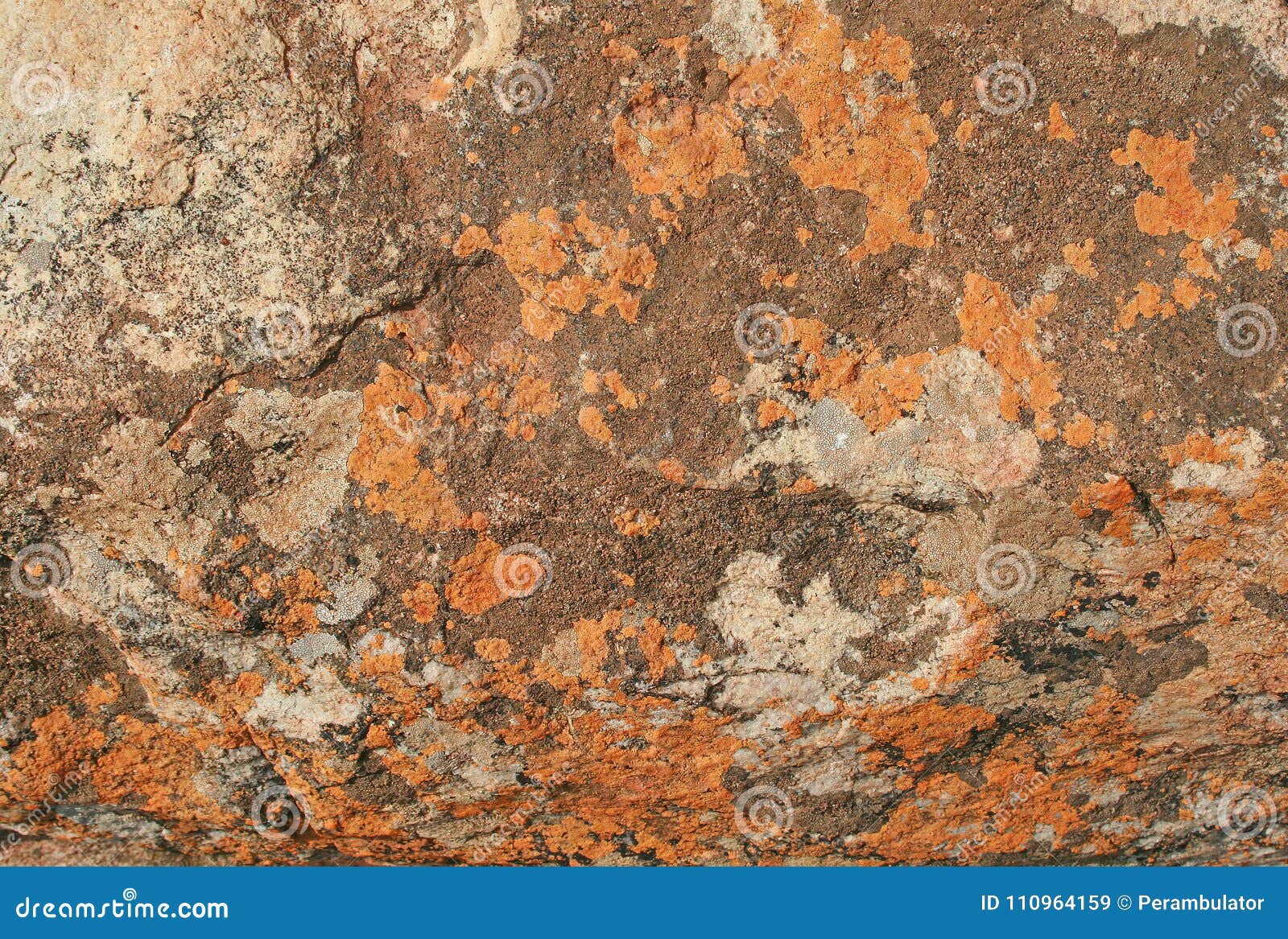 WHITE and RUST STAINS on ROCK SURFACE Stock Image - Image of nature ...