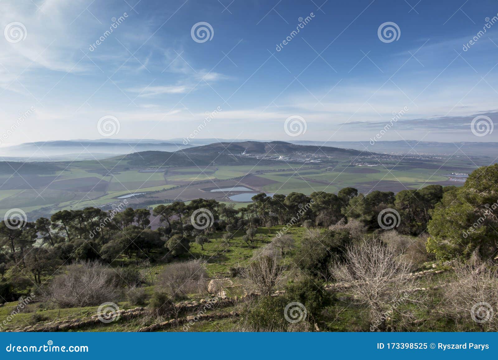 View of the Surrounding Area from Mount Tabor, that is from the ...