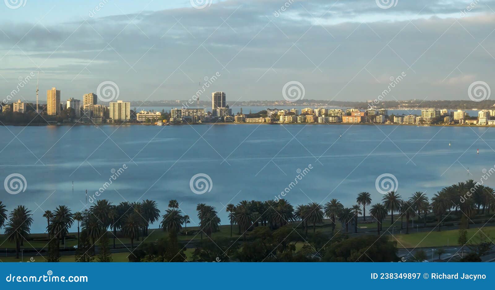 View of the Swan River and South Perth Editorial Photography - Image of ...