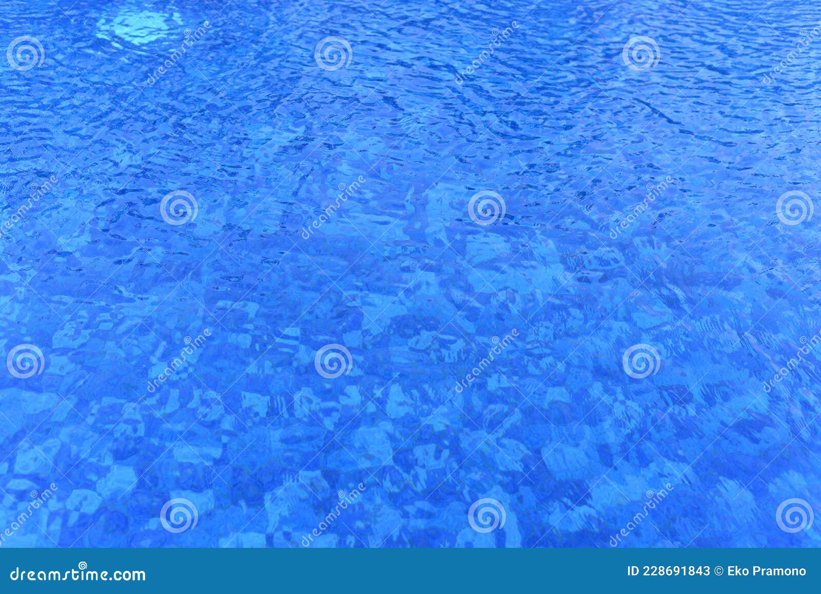View of a Swimming Pool with Reflections Background, Can Be Used As ...