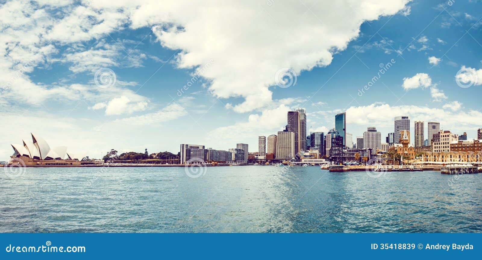 View of Sydney Harbour stock image. Image of harbor, vacation - 35418839